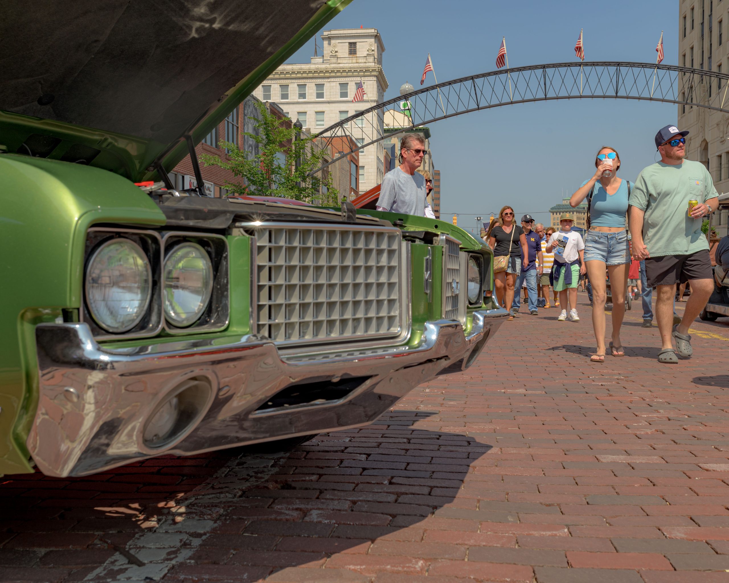 Back to the Bricks car show draws thousands to downtown Flint - Flint Beat