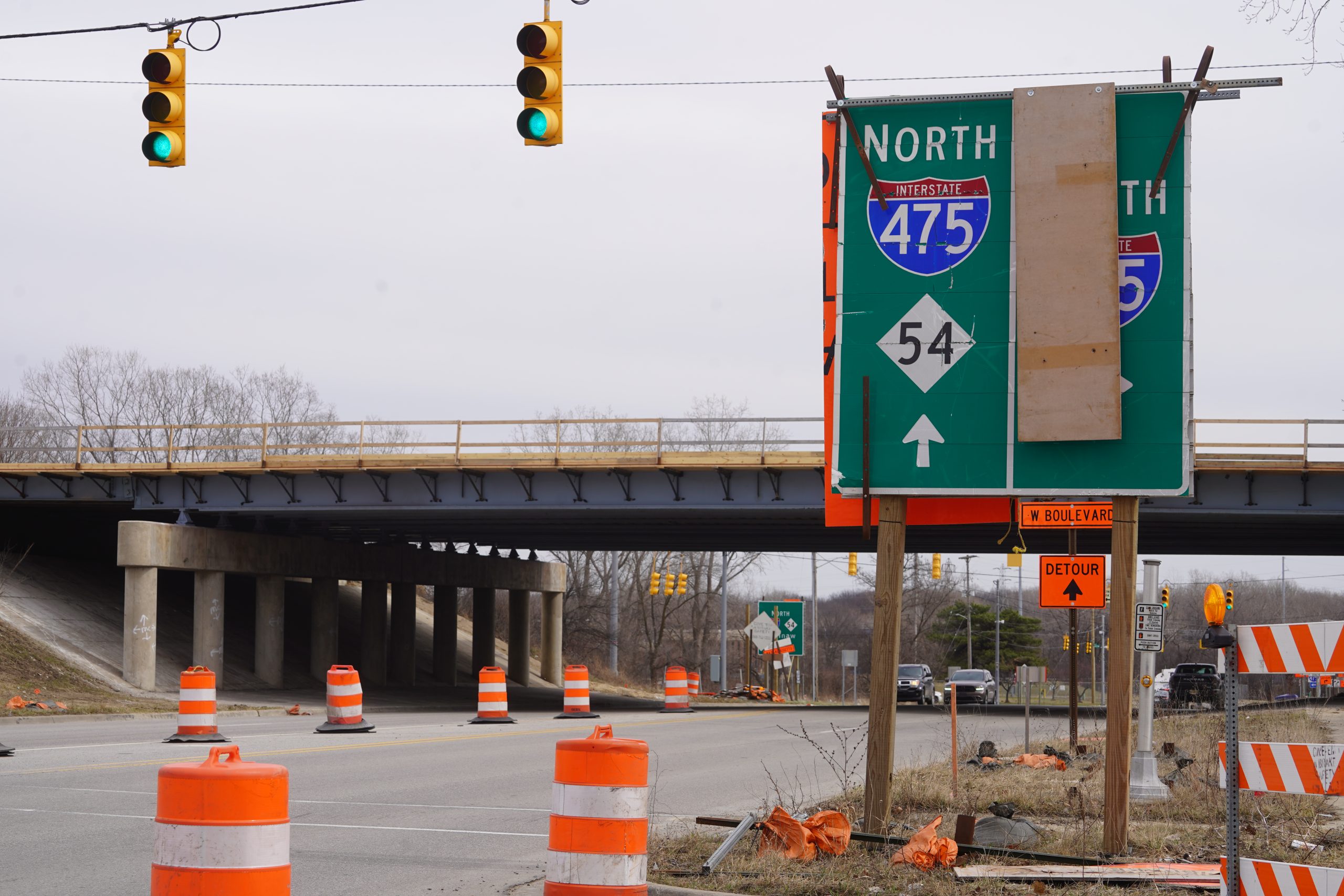 Construction of Flint's I-475 progresses ahead of schedule - Flint Beat